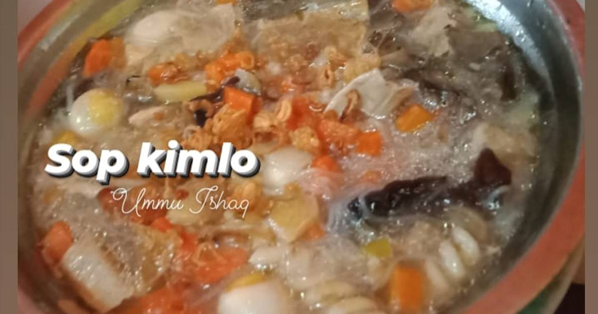 Resep Sop Kimlo oleh Sopha - Cookpad