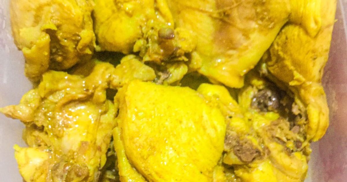 Resep Ayam Ungkep Bumbu Kuning (Stok Kulkas/Menu Sahur) oleh Fidela ...