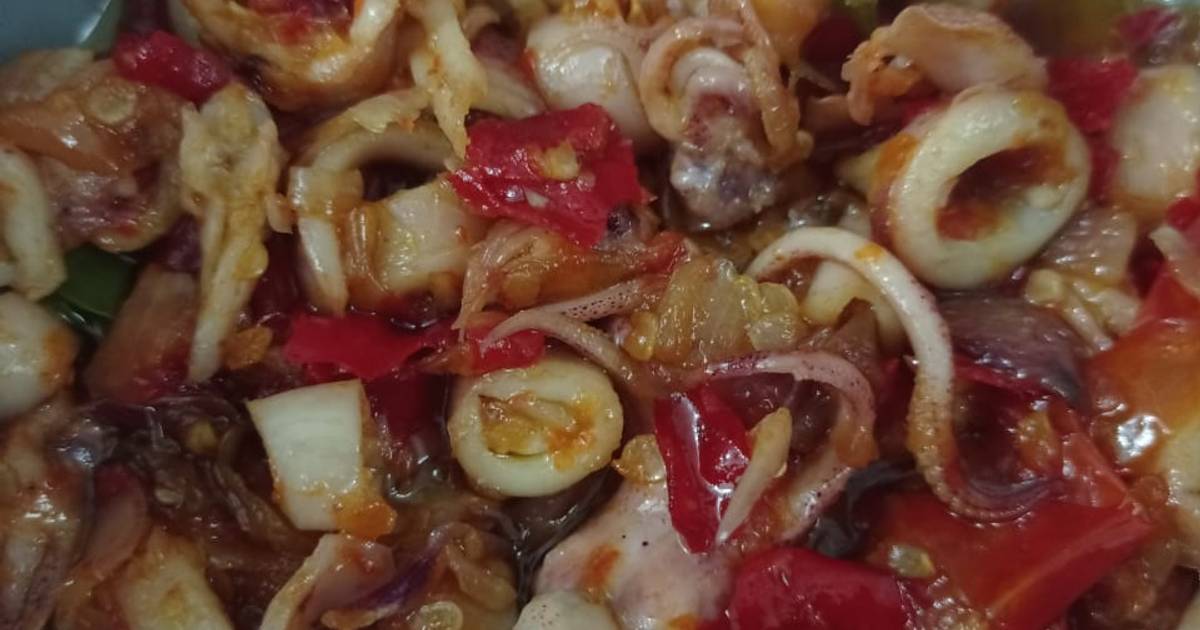4.132 resep sambal cumi enak dan sederhana ala rumahan - Cookpad