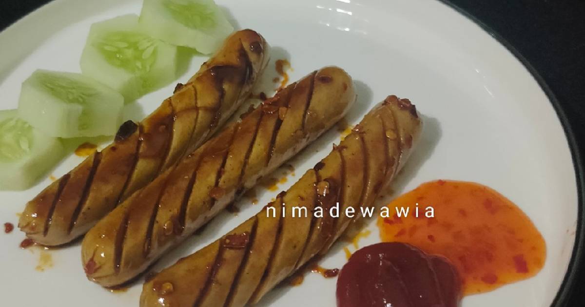 Resep Sosis Bakar Madu oleh Wawia Ni Made - Cookpad