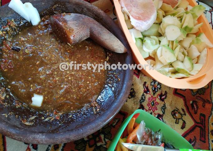Resep Rujak Manis Jeruk Bali oleh First's Kitchen - Cookpad