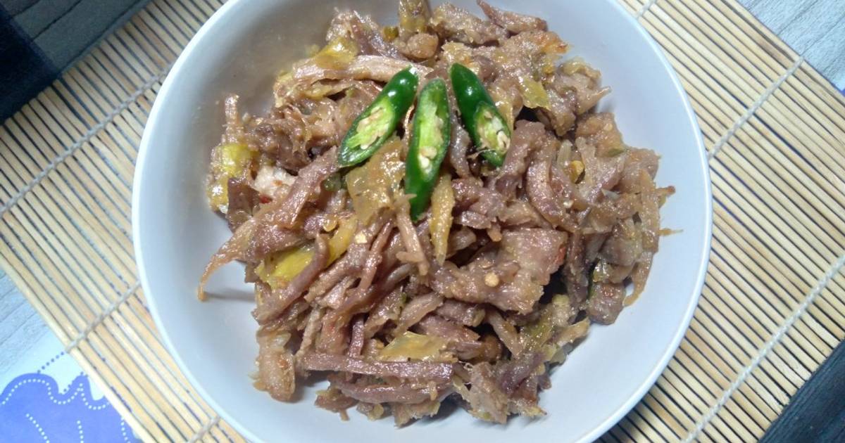 Resep Daging Sapi Suwir Pedas oleh Kurnia Kemala Sari - Cookpad