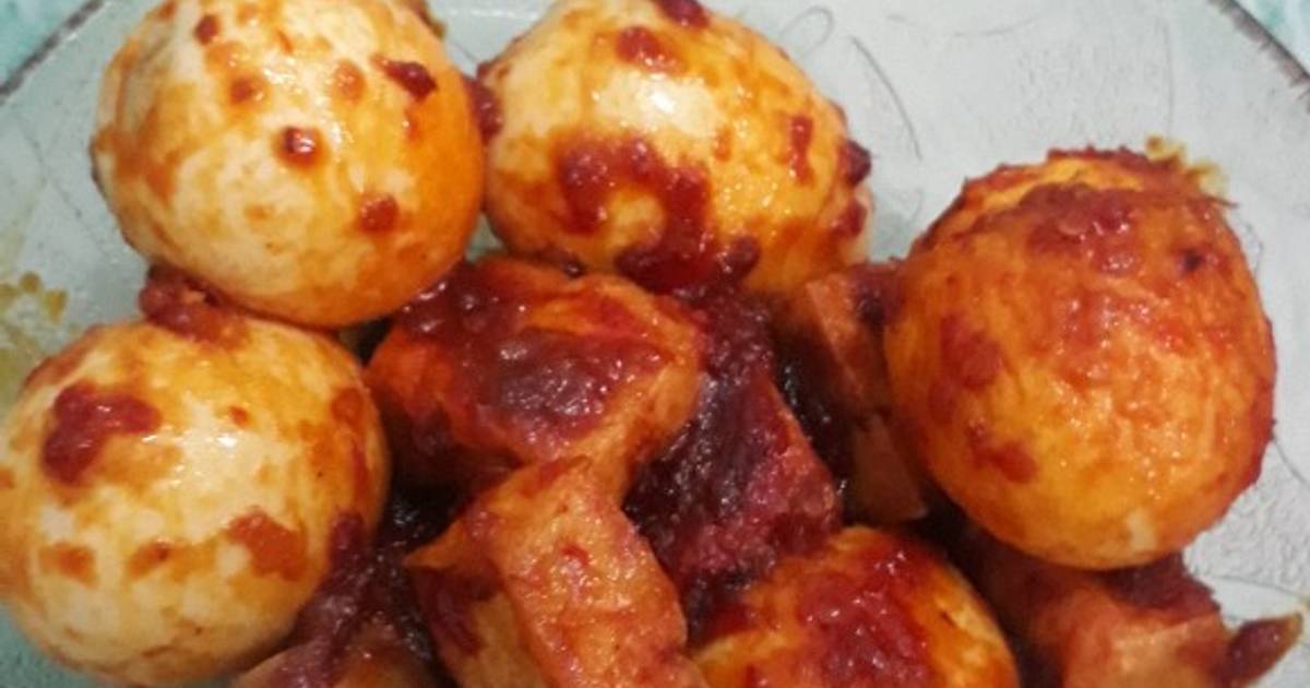 21 resep telur balado bumbu instan indofood enak dan mudah - Cookpad