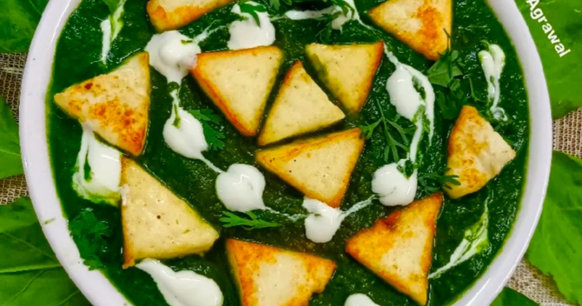 Palak Paneer Recipe by Sudha Agrawal - Cookpad