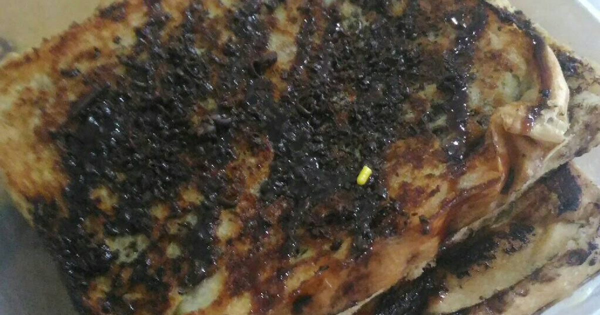 Resep Roti Bakar Cokelat Lumer oleh Martha Veronika Mayangsari - Cookpad