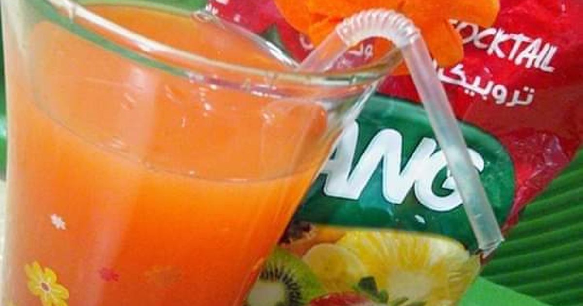 Tropical Cocktail Carrot Tang Drink Recipe by Hina Ibrahim - Cookpad