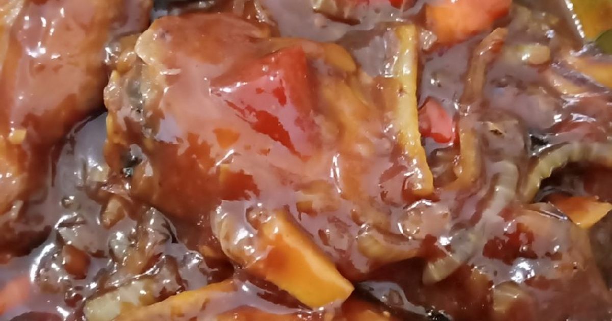 Resep Ayam Saos oleh Annaya - Cookpad