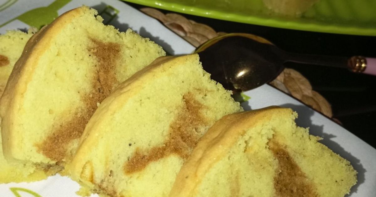Resep Marble Cake oleh Santi Sudarni - Cookpad