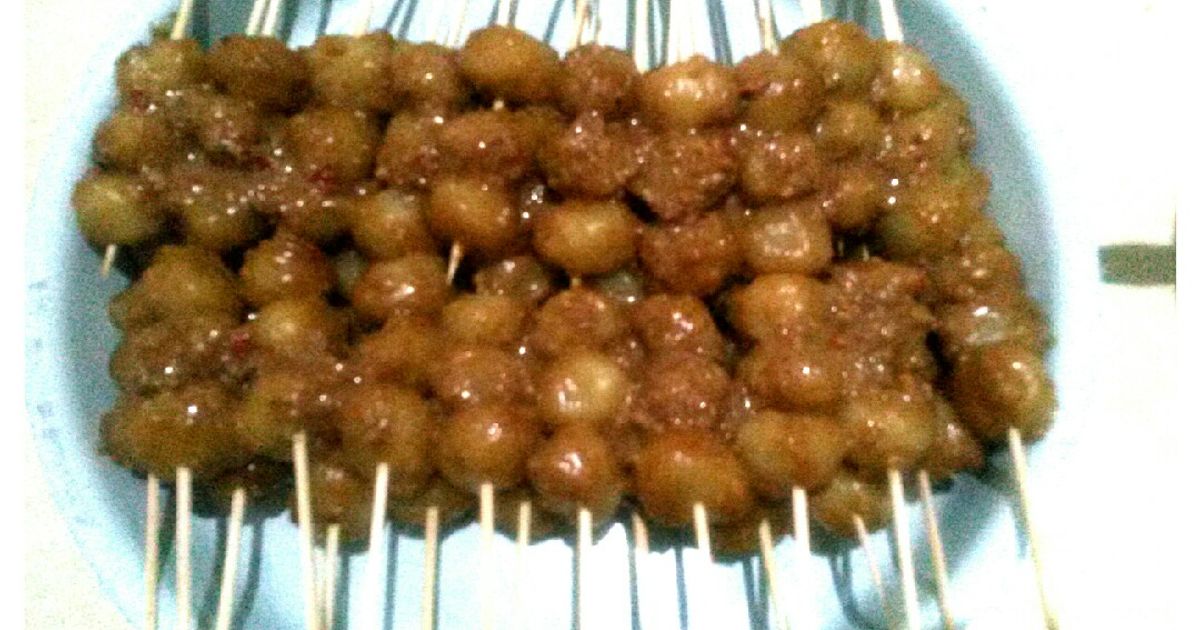 Resep Sate Cilok Bumbu Kacang oleh Dian Ayu Wibowo - Cookpad