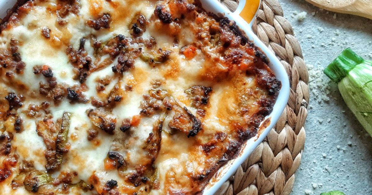 Lasagna With White Zucchini Ragù Recipe By Veronica Girgenti