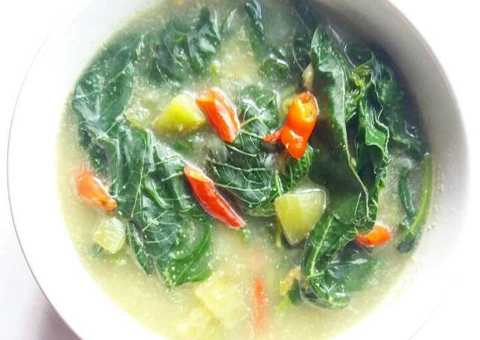 Resep Sayur bobor bayam oleh fajrin nisa - Cookpad