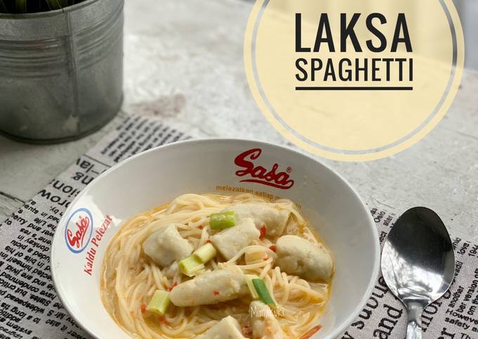 Resep Laksa spaghetti oleh Nia - Mimakuki - Cookpad