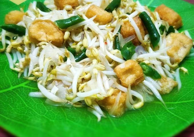 Resep 35. Tumis Tauge Tahu / Kecambah / Taoge 🌼 oleh F. Puspita Widya R ...