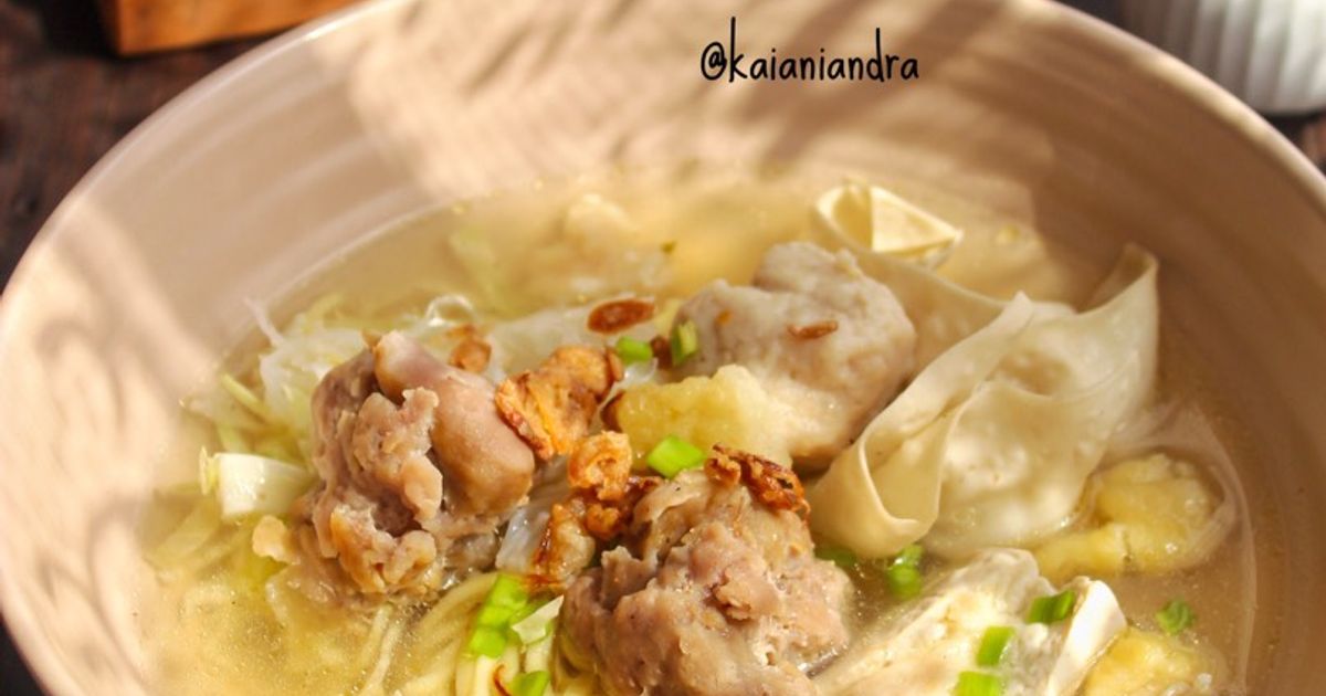 Resep Bakwan / Bakso Malang oleh Kaianiandra - Cookpad