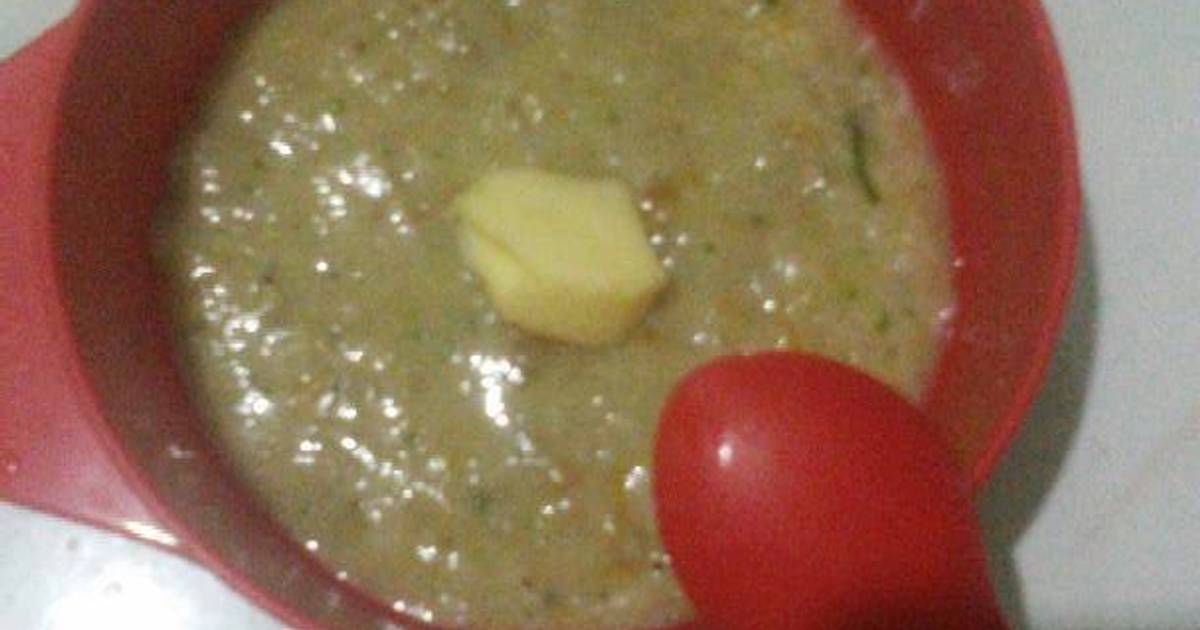 Resep Mpasi 7m+ tim saring ati ayam oleh Arkhan_babyfood - Cookpad