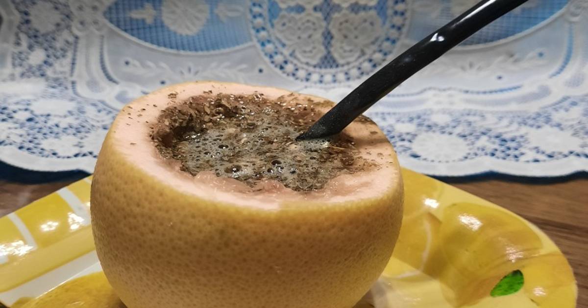 Mate cebado en y con pomelo Receta de La profe Luisa- Cookpad
