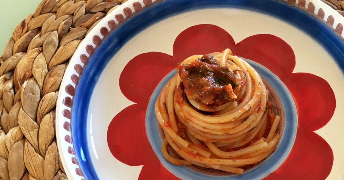 Ricetta Spaghetti Quadrati Con Sugo Di Finocchietti Selvatici 🌷 di ...