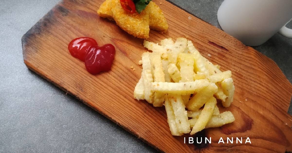 Resep Kentang Goreng ala KFC / McD French Fries Homemade oleh rida ...