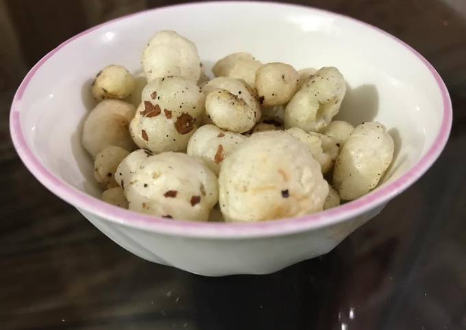 Crispy masala makhana Recipe by Keeza Dhingra - Cookpad