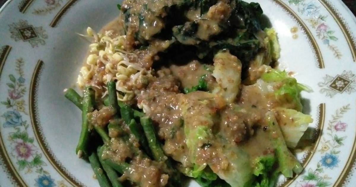Resep Pecel Sayur Praktis oleh Inez - Cookpad