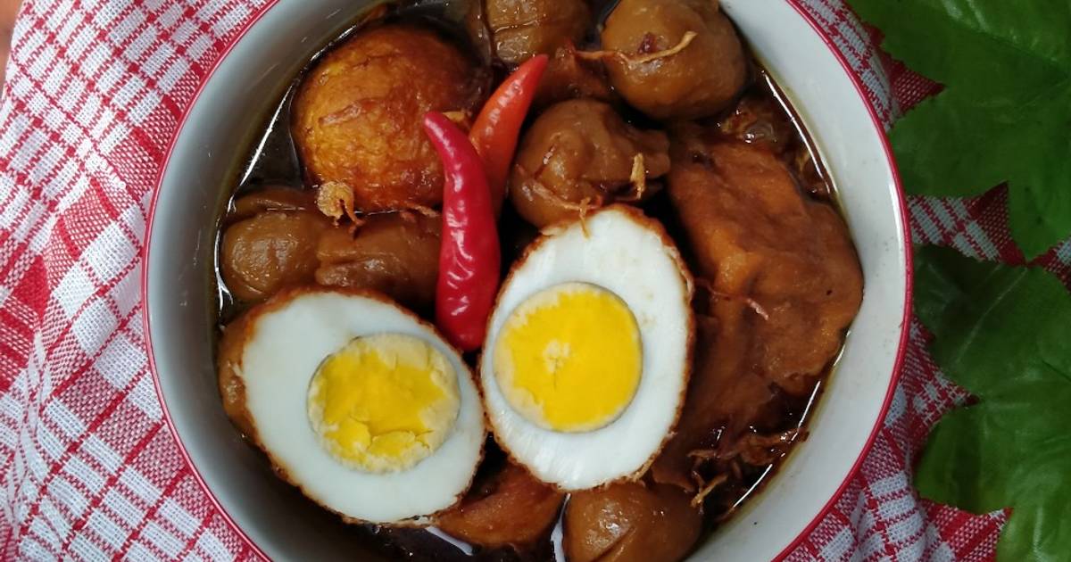 578 resep telur bakso tahu rebus enak dan mudah - Cookpad