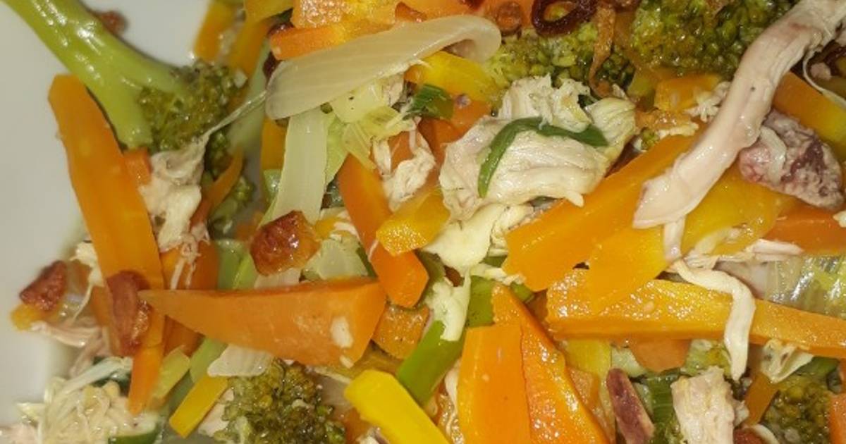 Resep 013. Ca' Brotel Ayam suwir (brokoli dan wortel) oleh NovianiDina ...