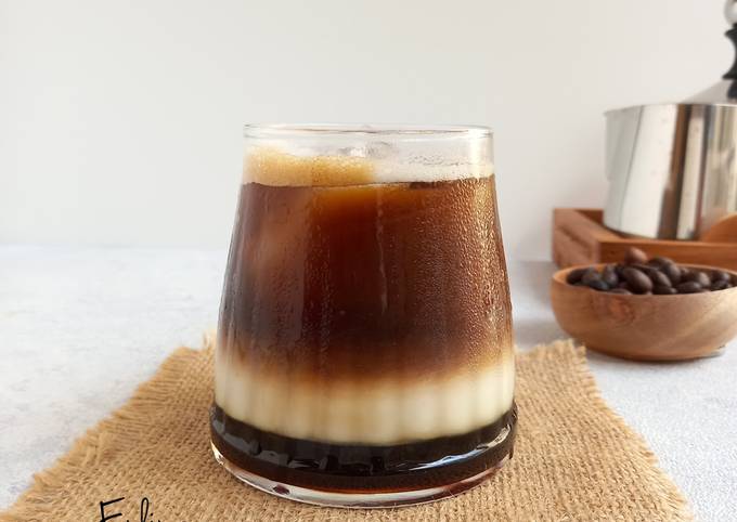 Resep Es Kopi Gula Aren oleh Erlina - Cookpad