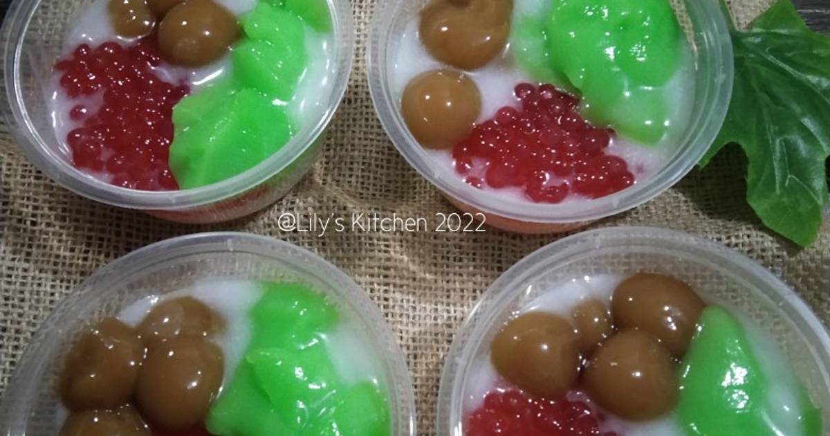 Resep 546.Puding Bubur Srintil (Replika) oleh Maria Feronika - Cookpad