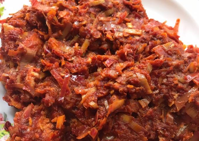 Resipi Sambal Bunga Kantan oleh wanis.kz - Cookpad