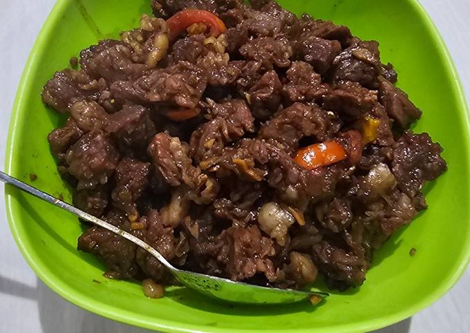 Resep Oseng daging sapi oleh Gachy - Cookpad