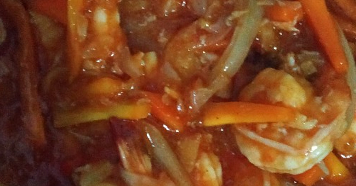 Resep Udang Asam Manis oleh Teko Teh Kecil - Cookpad