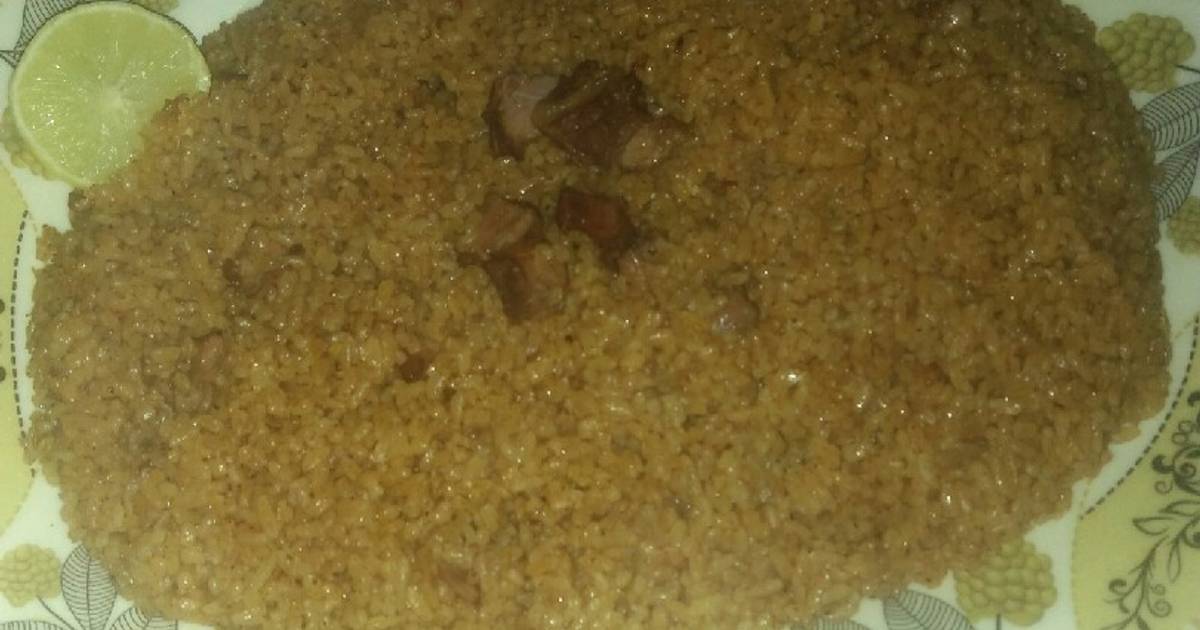 طريقة عمل ارز حمرا حمية - 3 وصفة سهلة وسريعة - كوكباد