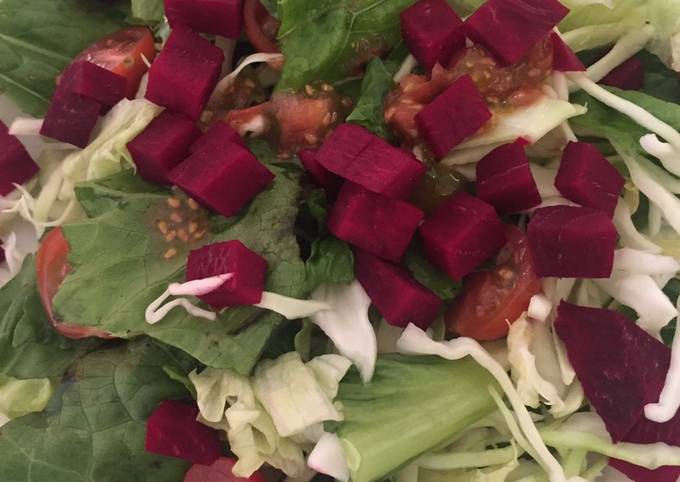 Ensalada con Betabel Receta de Lizzy- Cookpad