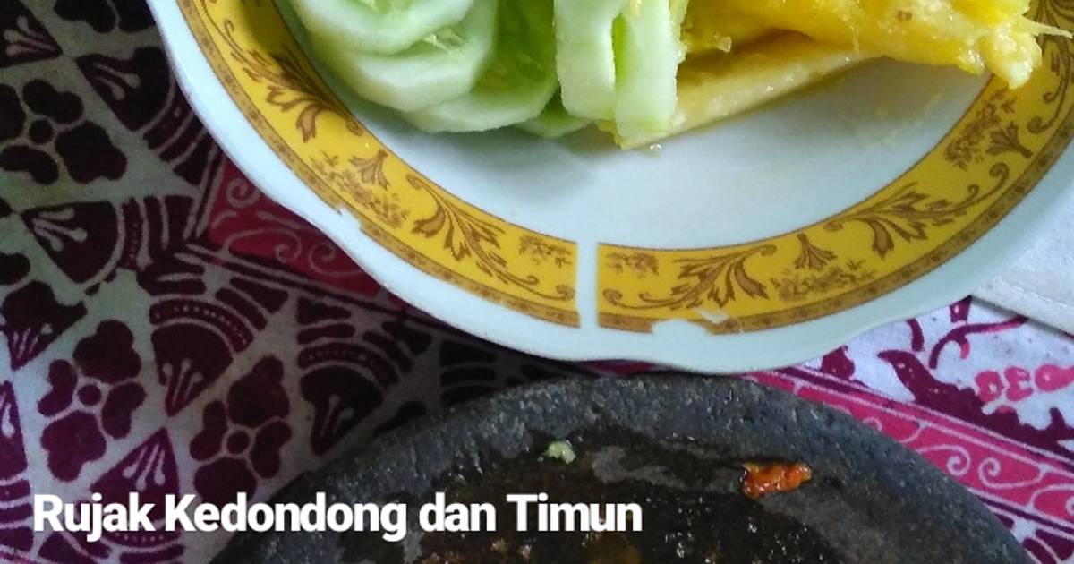 Resep Rujak Keti (Kedondong dan Timun) oleh Dewanti Asih - Cookpad