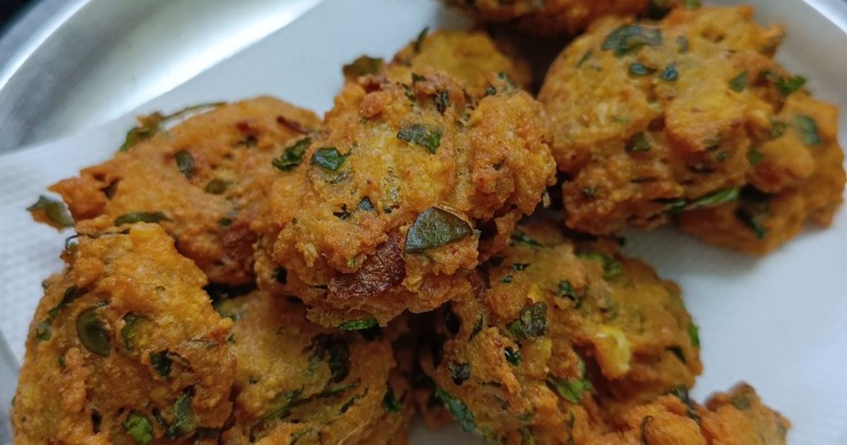 Crisp Methi Vada Recipe by Munvi - Cookpad