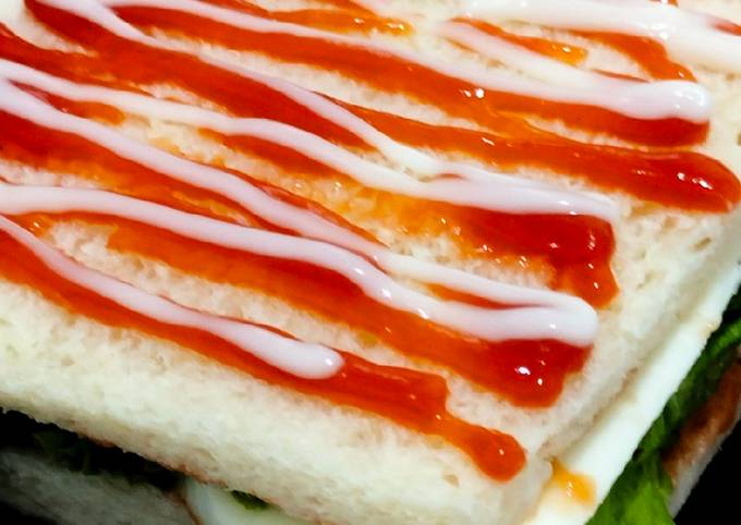 Resep Sandwich isi telur oleh 🌸Listya 🌸 - Cookpad