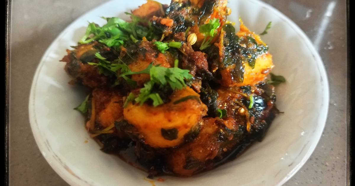 Kela Methi Nu Shaak (Banana Methi Leaves Sabzi) Recipe by Priya Gokani - Cookpad