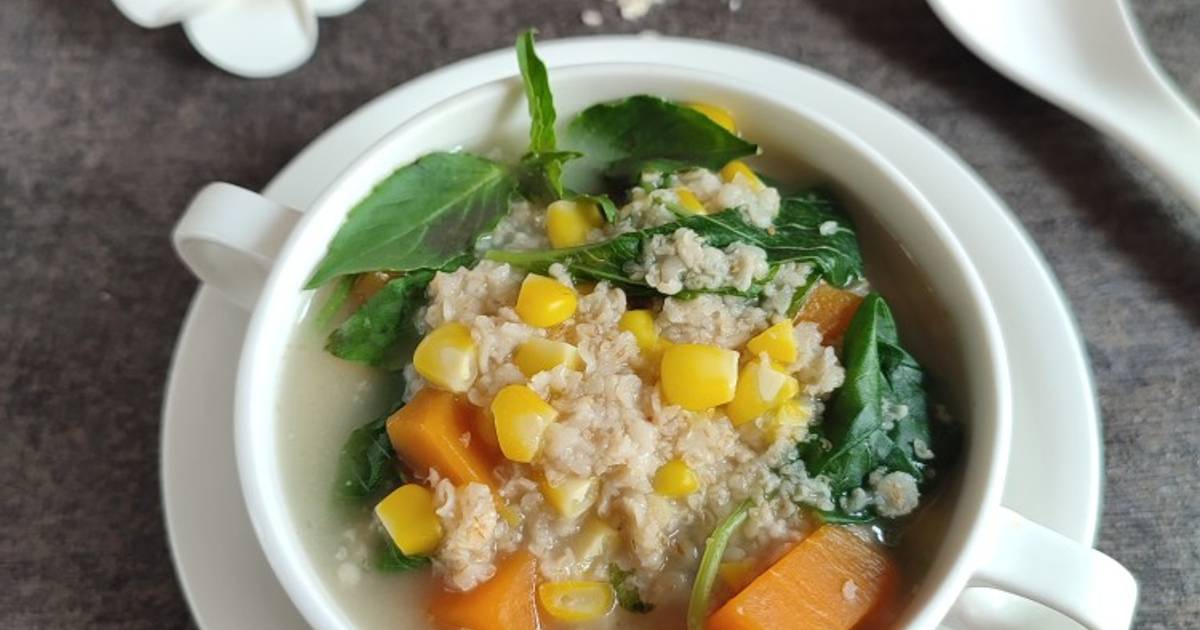 Resep Bubur Oat Sayuran oleh AzizahPrantoro - Cookpad