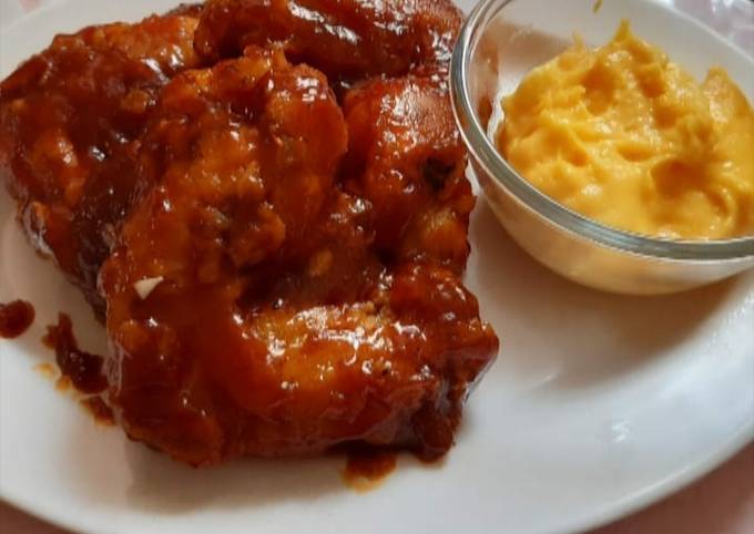 Resep Ayam richeese (fire chicken)🔥🍗 oleh Bunda Khay🌻 - Cookpad