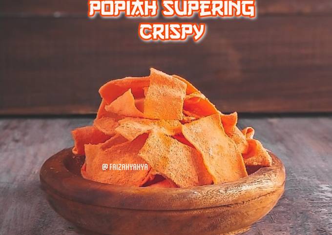 Resipi Popiah supering crispy oleh Faizah Yahya(Mrs Peija) - Cookpad