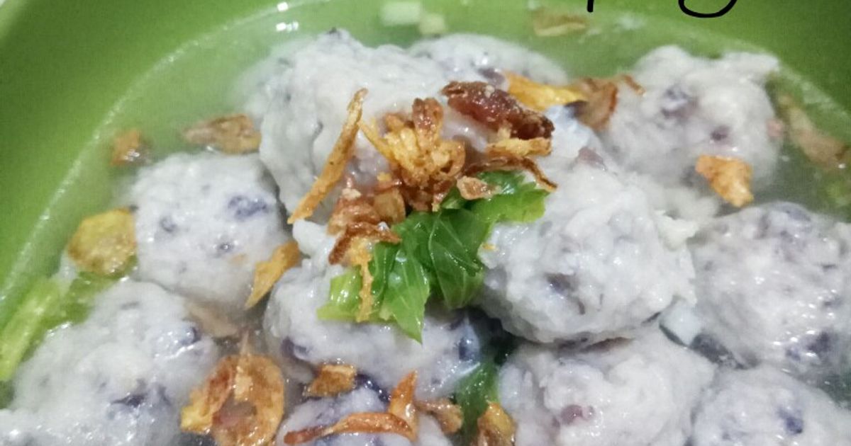 Resep Bakso Daging Jamur Kuping oleh Retno Ayu - Cookpad