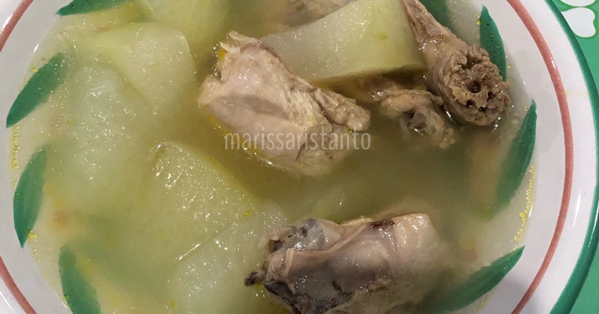 Resep Sup Ayam Labu Tangkua oleh Marissa P Ristanto - Cookpad