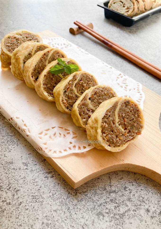 Resep Rollade Daging Sapi Dengan Oat Tanpa Tepung Tapioka Tanpa Terigu ...
