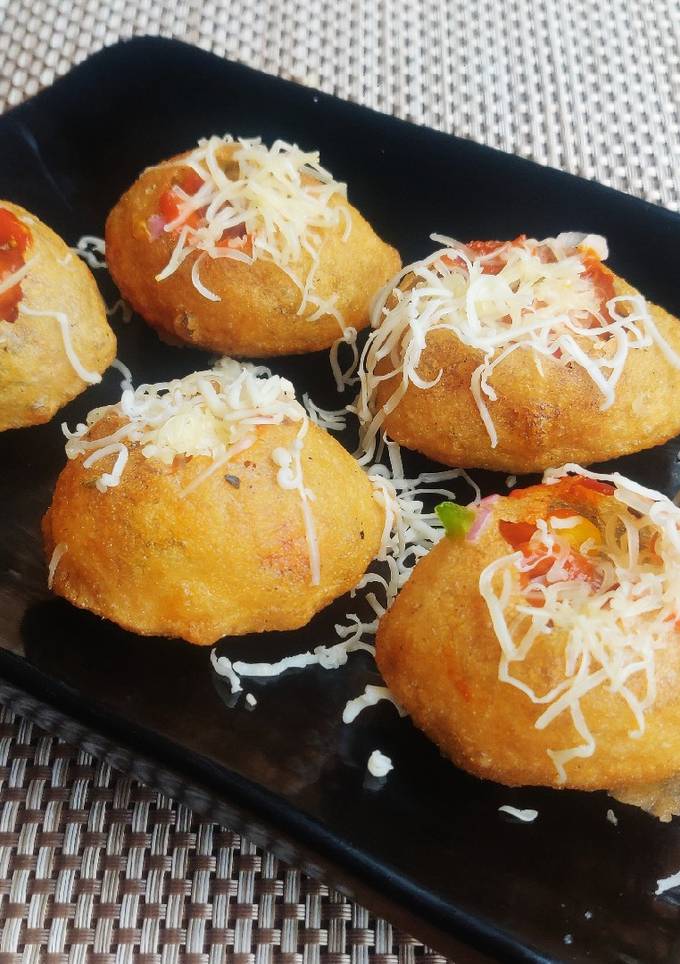 Pani Puri Pizza Recipe by Mother's Delight - Cookpad