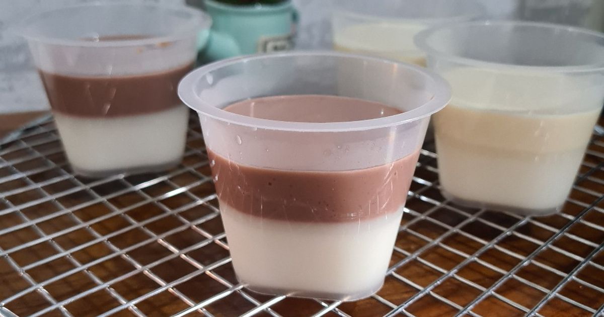 Resep Pudding With Creamy Vla oleh Dapur Olive - Cookpad