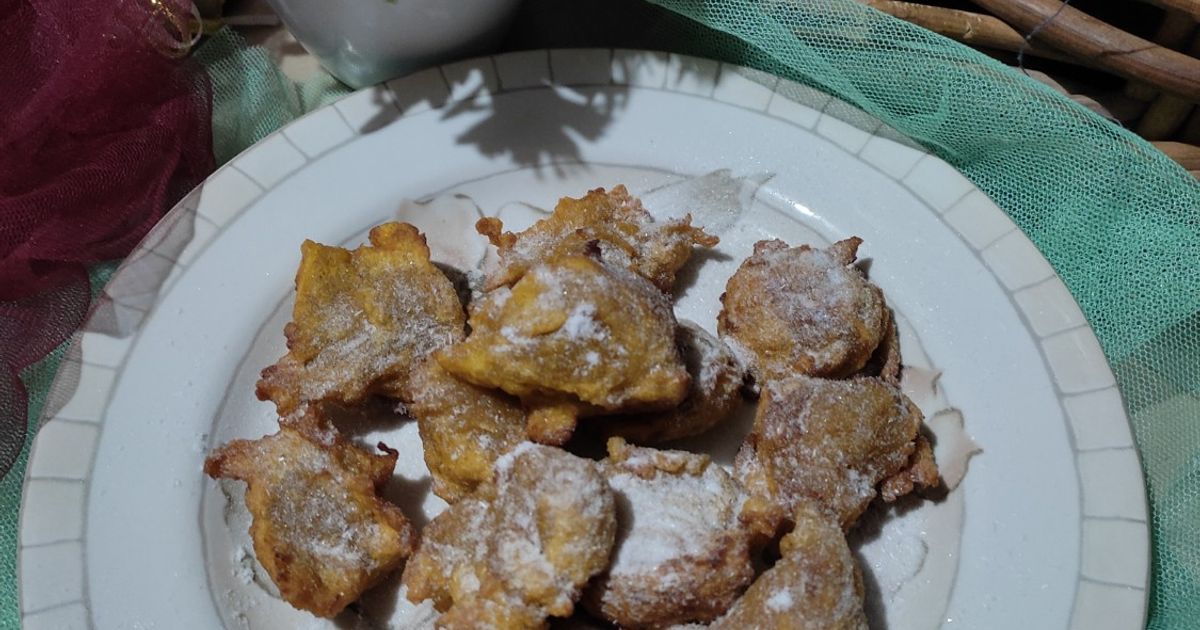 Resep Cekodok Labu Kuning oleh lina NH - Cookpad
