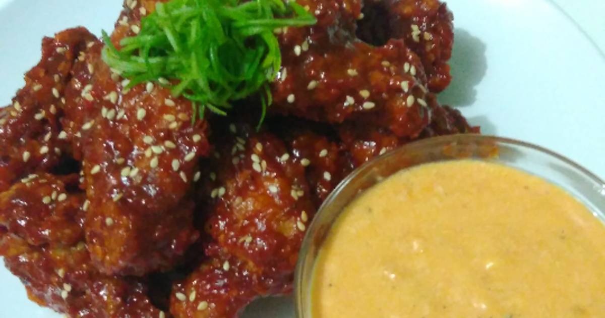 Resep Ayam Richeese pedess nagih simple #BikinRamadanBerkesan oleh ...