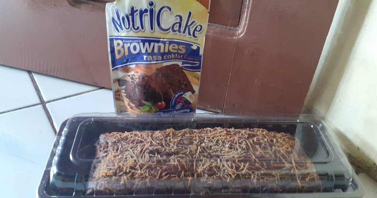 3 resep nutri cake brownies keju panggang enak dan mudah - Cookpad