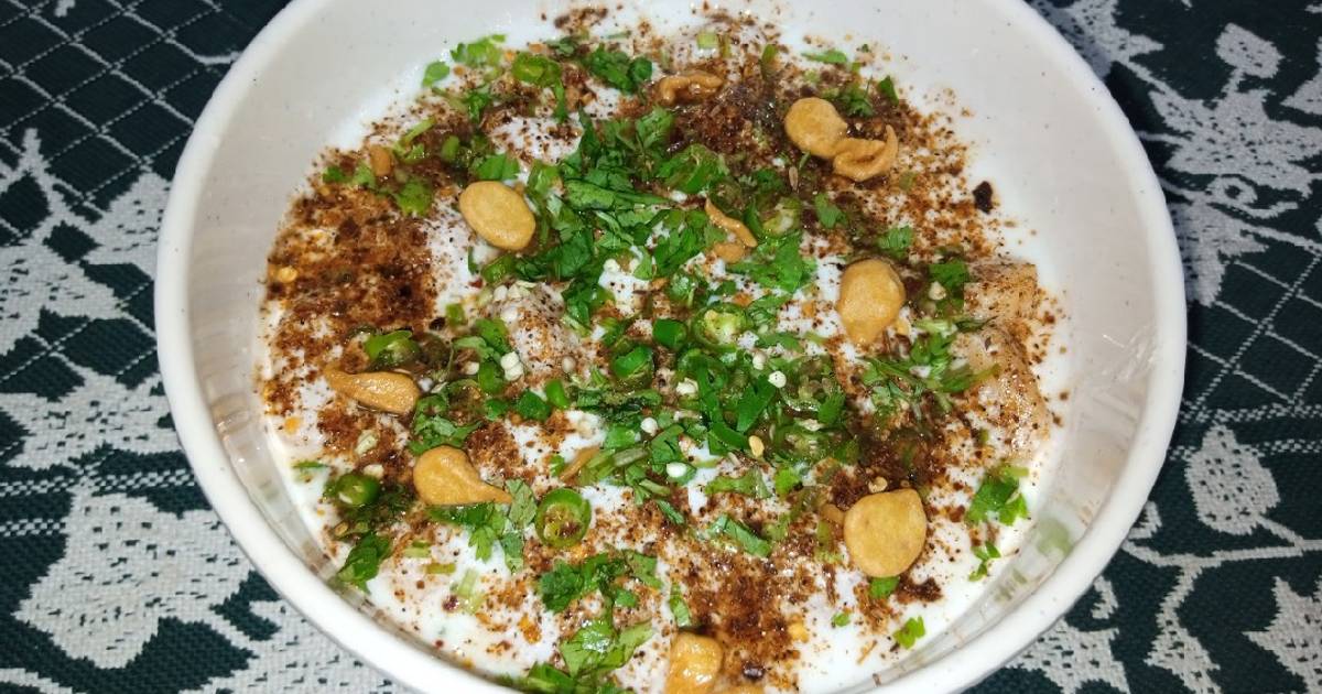 Dahi Phulki Recipe by Surhaan Tahir Wafai - Cookpad