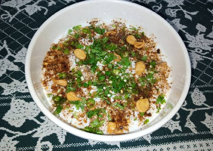 Dahi Phulki Recipe by Surhaan Tahir Wafai - Cookpad